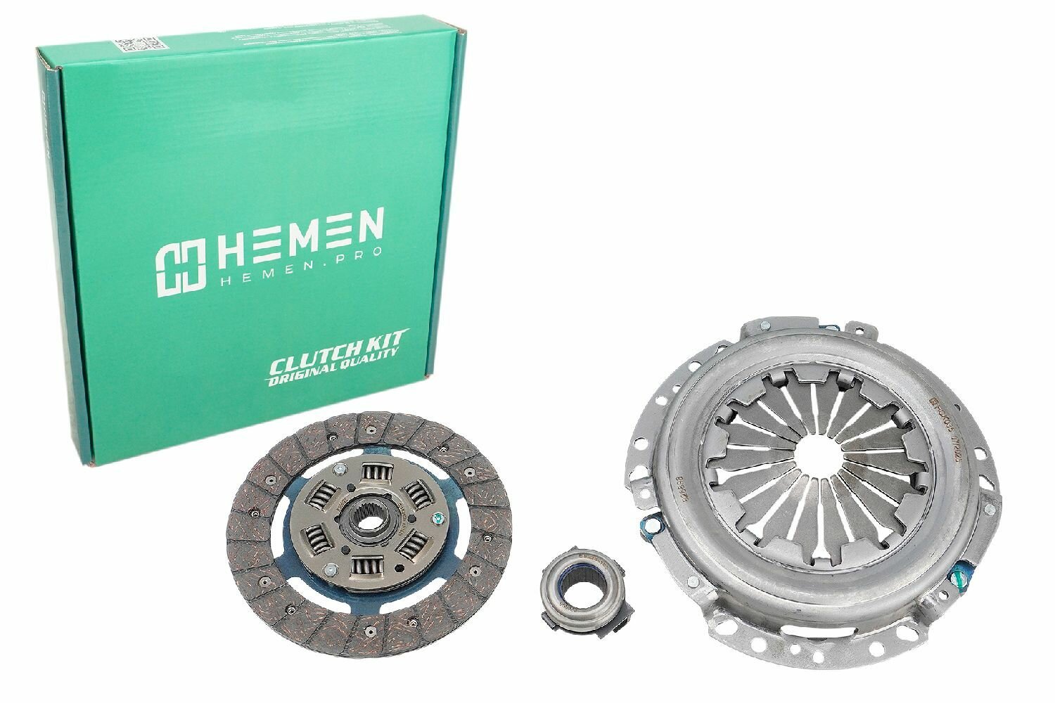 Комплект сцепления с выжимным подшипником HEMEN Renault Logan, Sandero, Largus 8V (HCK035)