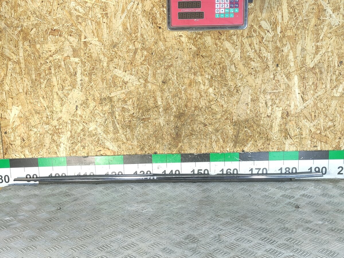 Молдинг стекла двери левой задней TOYOTA Avensis 2003 2008 7574020361