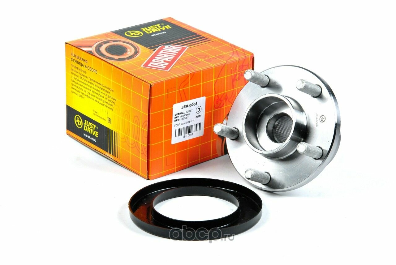 Ступица передняя (с ABS) Ford Focus II 04-, C-Max 07-, Focus C-Max 03- JEH0008 JD