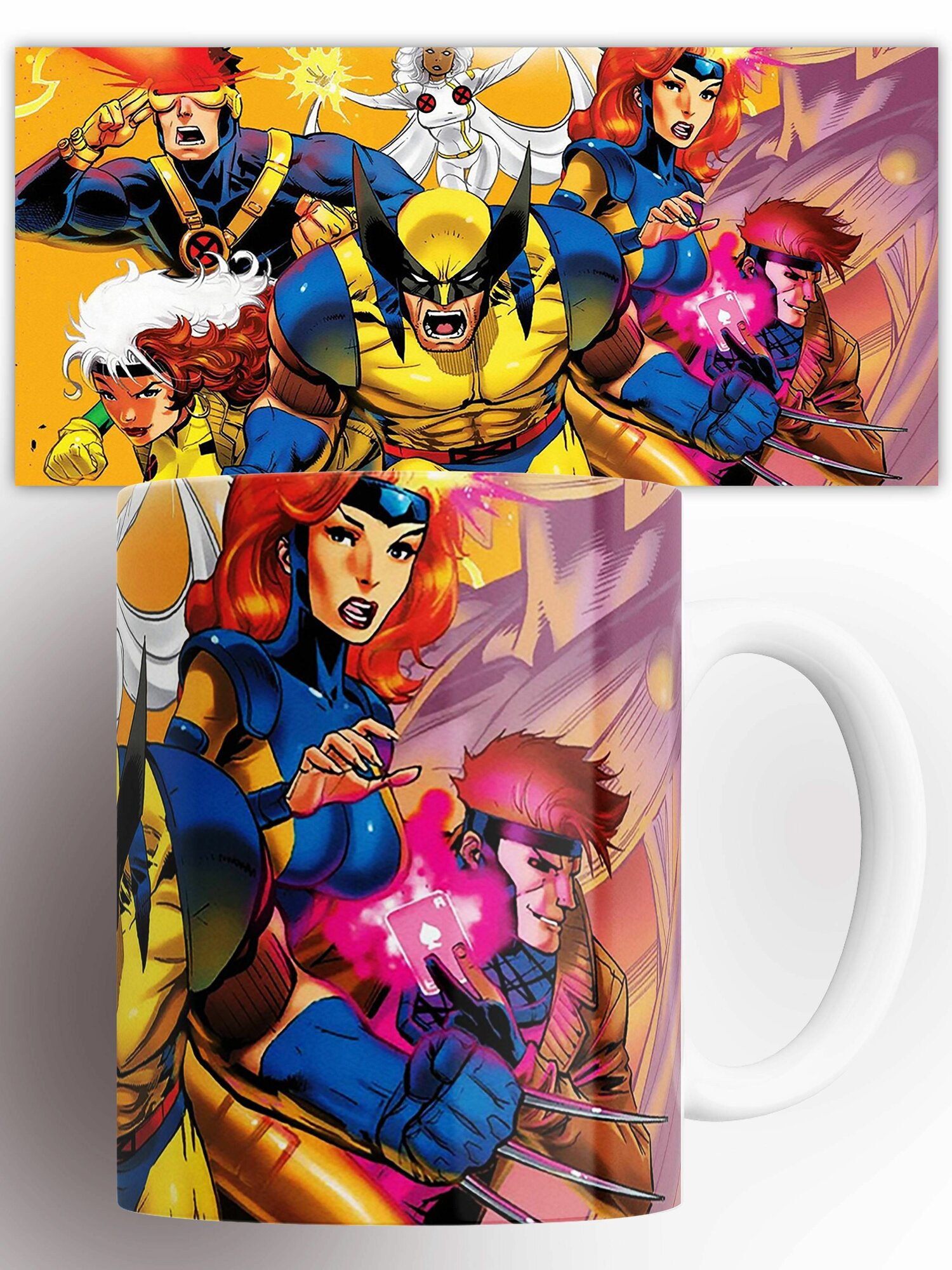 Кружка Люди Икс X-Men Marvel Марвел , с принтом на подарок 330 мл