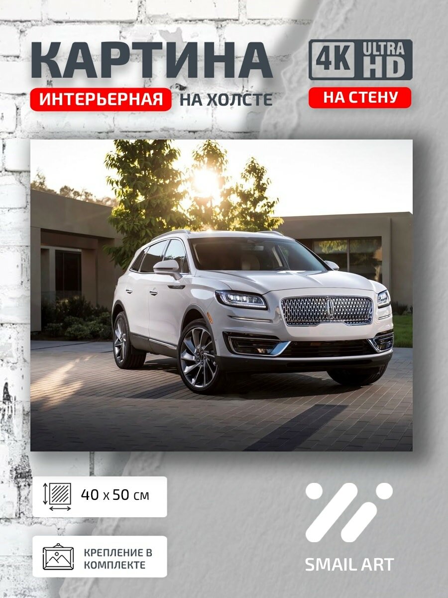 Картина на холсте интерьерная 40 на 50 на стену Lincoln Nautilus для кабинета атмосфера