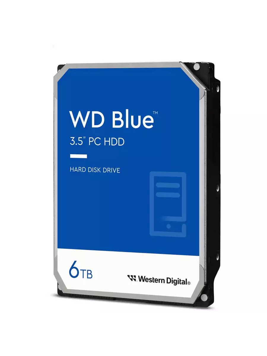 Жесткий диск 3.5" Blue 6TB (WD60EZAX) SATA3
