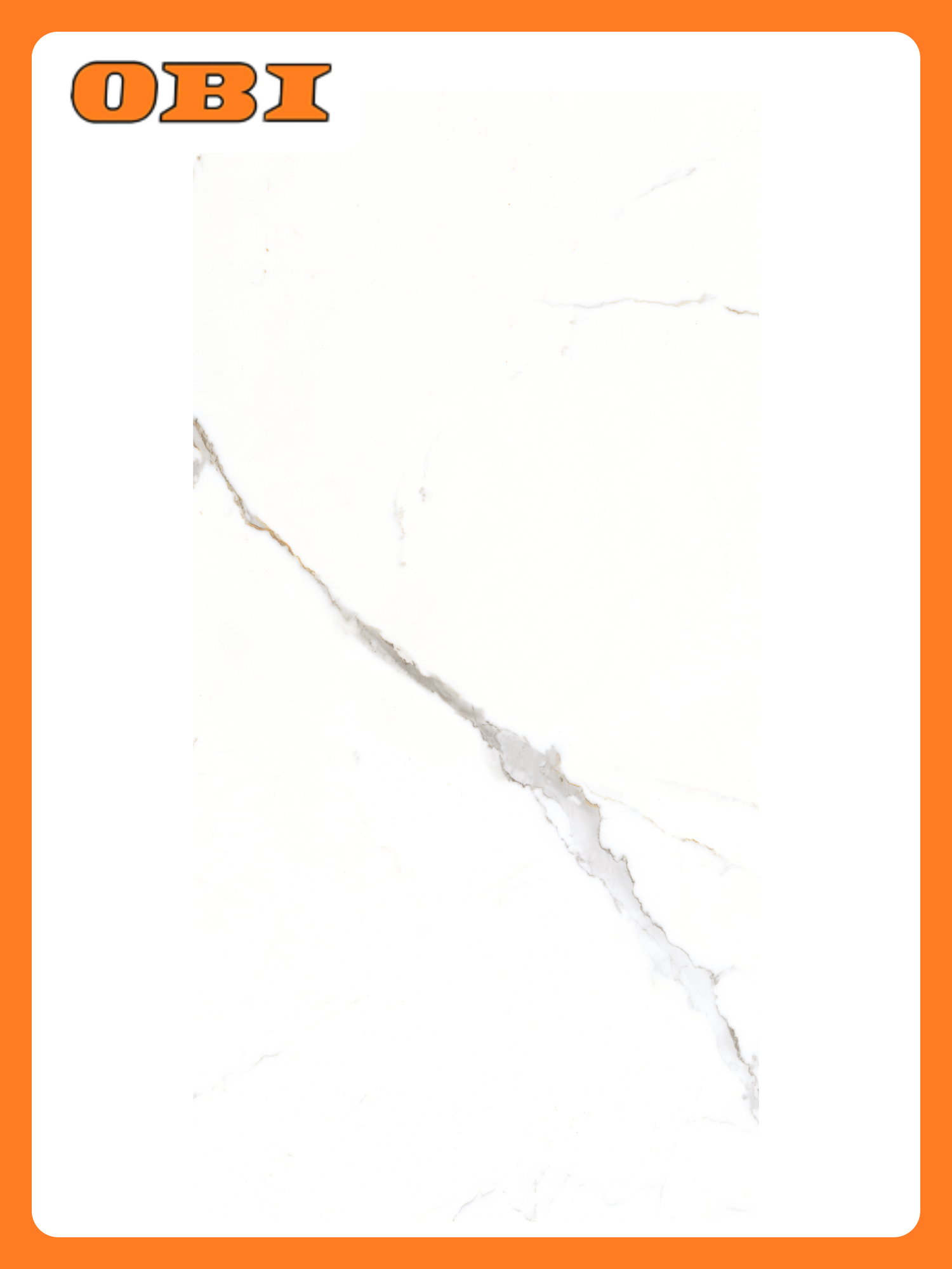 Керамогранит GlobalTile "Corus", 60x120 см, для пола, белый, 2 шт.