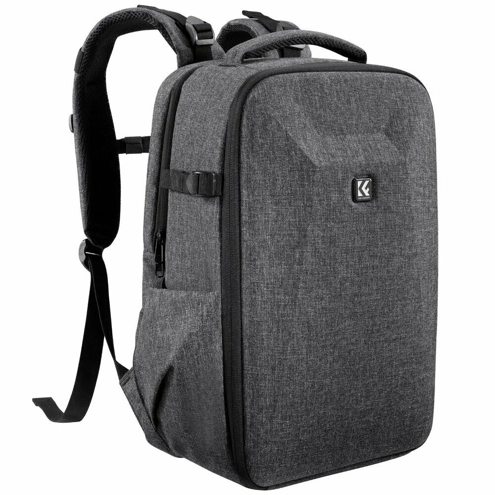 Рюкзак для фотографий и фоторюкзаков 22L K & F CONCEPT Нейлоновые материалы / Устойчивость к ударам EVA / Серый