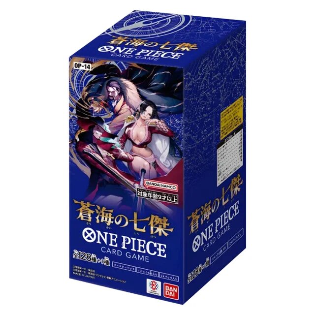 Официальные бустеры One Piece Trading Card Game (TCG) OP06–OP14 PRB02 EB03 (японская версия) — полный набор OPCG — коллекционный подарок