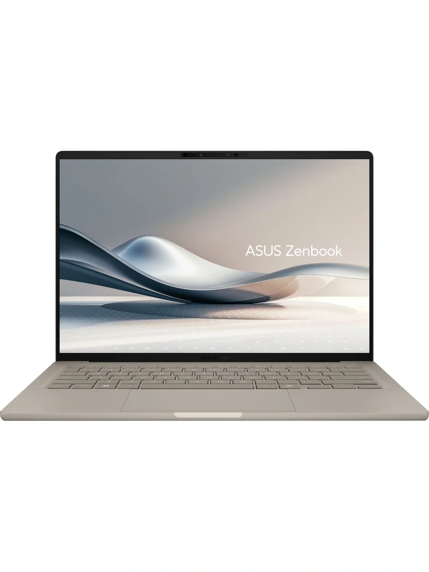 Ноутбук Asus Zenbook UX3407QA-QD197W, OLED, 16GB, 512GB, бежевый