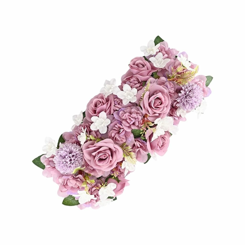 Имитация Шелкового Цветка в Виде арки Свадебного фестиваля-Светло-Фиолетовый