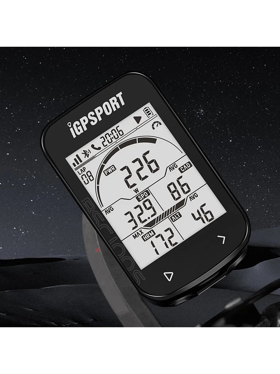 IGPSPORT GPS BSC100S 2,6-дюймовый дисплей велосипедный