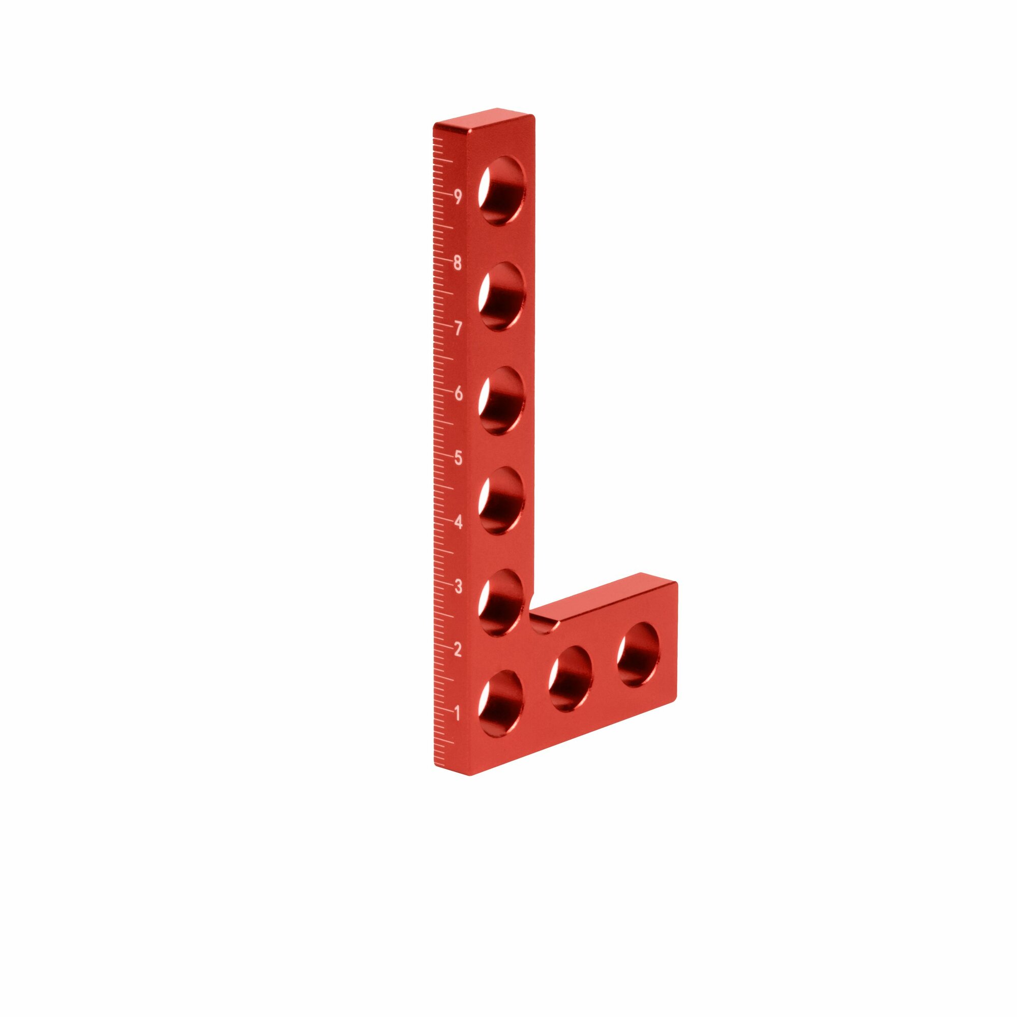 Уголок монтажный, 90°, 10см, L-образный зажим, алюминиевый, арт.4239