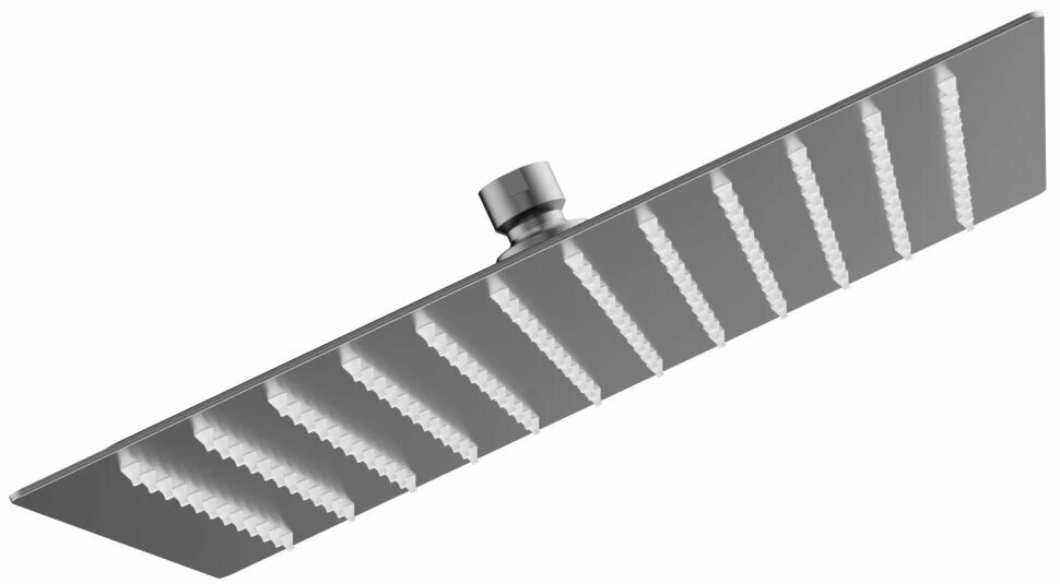 Верхний душ AQUAme AQM8607BG 300 мм, никель матовый