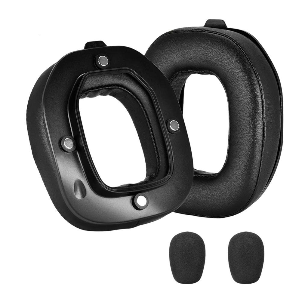 Замена амбушюр с магнитной кнопкой для наушников A40TR, ветрозащита для микрофона, Белковая корочка