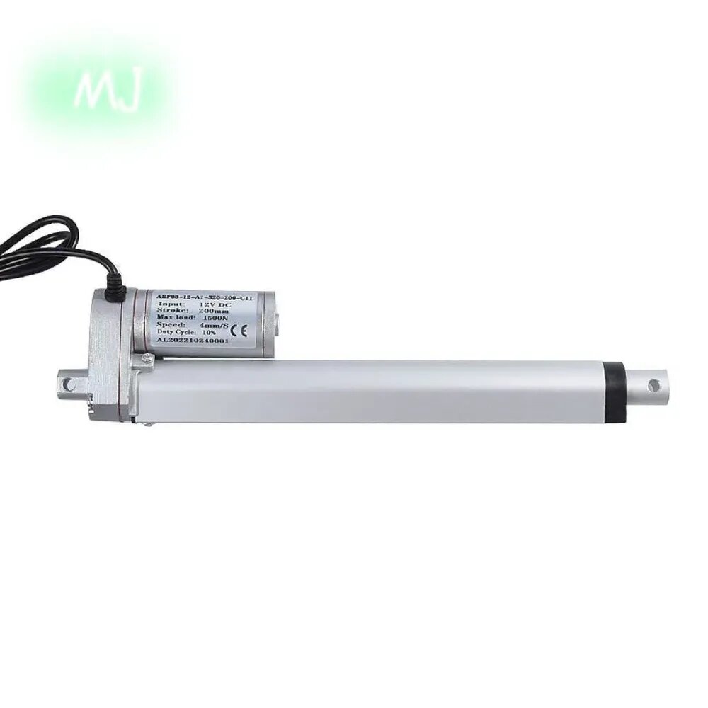 Линейный привод (актуатор)12 В, длина хода 150 мм, 10 мм/с, до 150 кг (1500N)