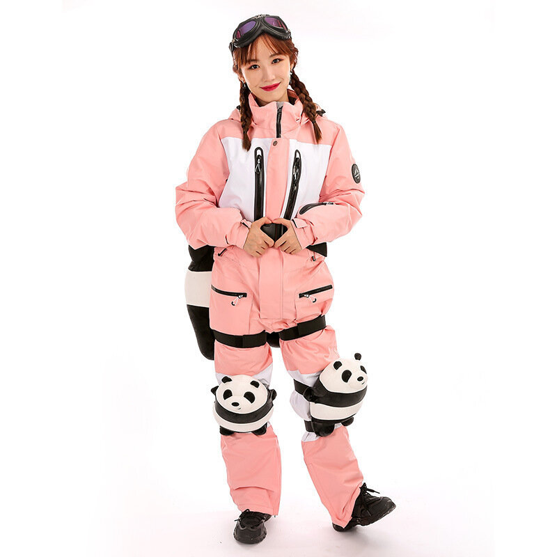 Оптовые защитные средства для лыж, противоударные наколенники с мультяшным черепахой, мягкая игрушка для детей и взрослых, наружные накладки на бедра для лыж