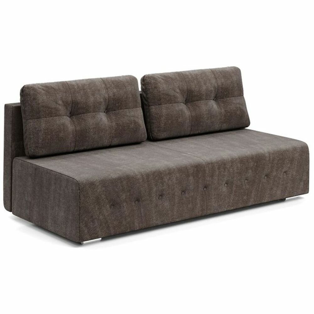 Диван еврокнижка Фортуна А Лондон А3 велюр коричневый