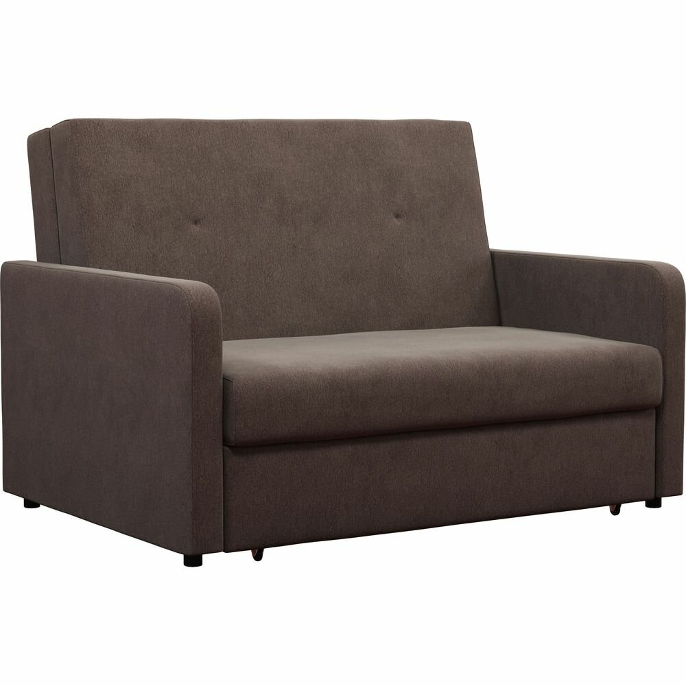 Диван аккордеон Наш Диван Атланта Акк МП 120 темно-коричневый