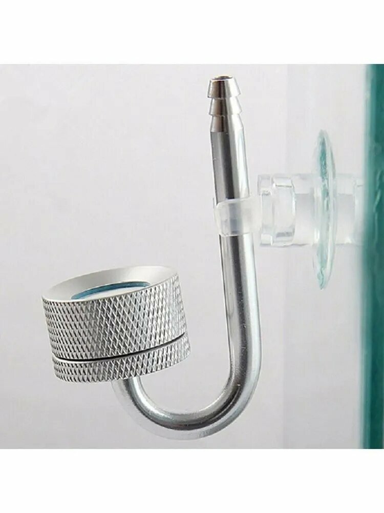 Аквариумный диффузор CO2 для аквариума, пузырьковый распылитель, реактор, соленоидный регулятор