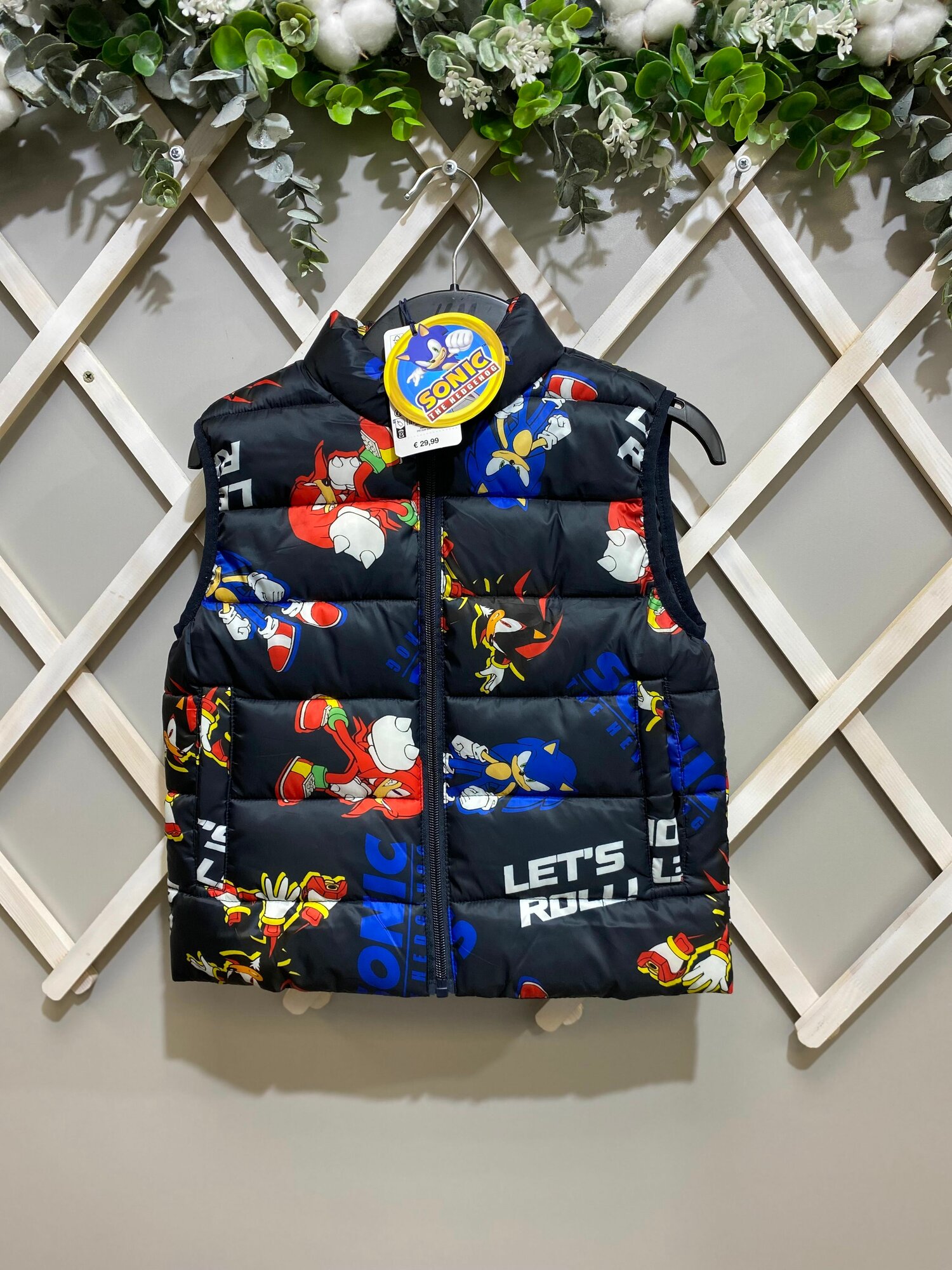 Жилет утеплённый