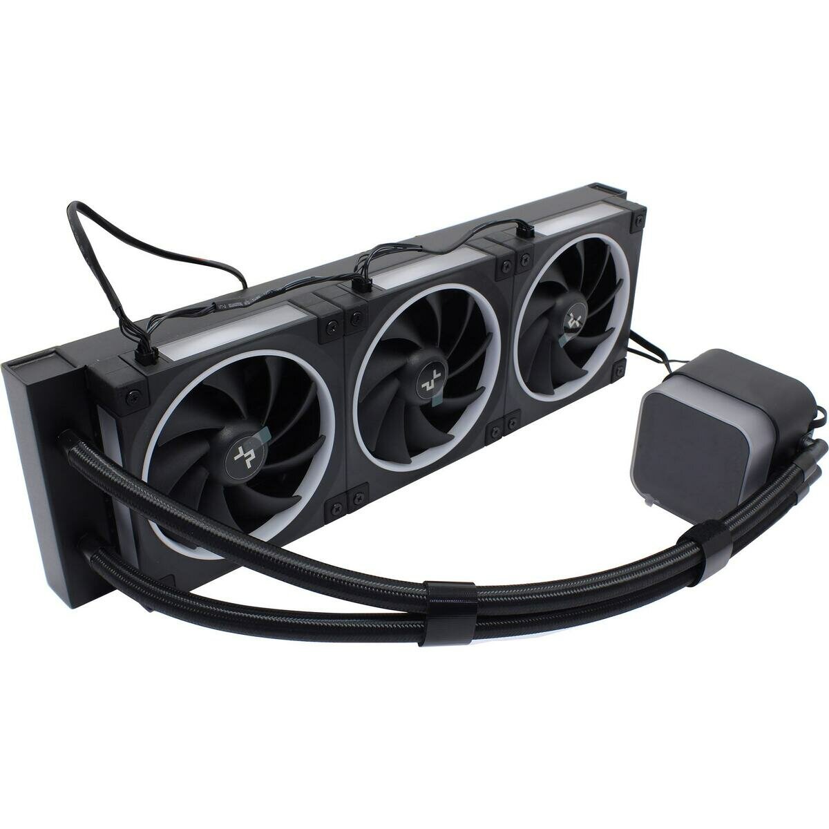 Deepcool R-LQ360-BKASMC-G-1 LQ360 ULTRA ARGB вод. охл (4пин,115x/1200/1700/1851/AM4/AM5, 32дБ, 500-2150об/мин)