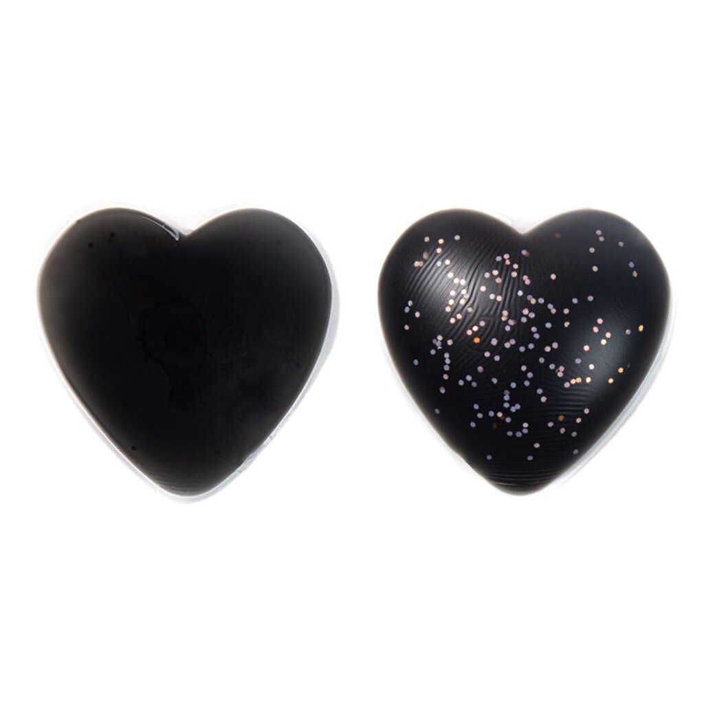 Не оставляющий следов жидкий силиконовый пластырь для груди love chest patch-пудра с блестками