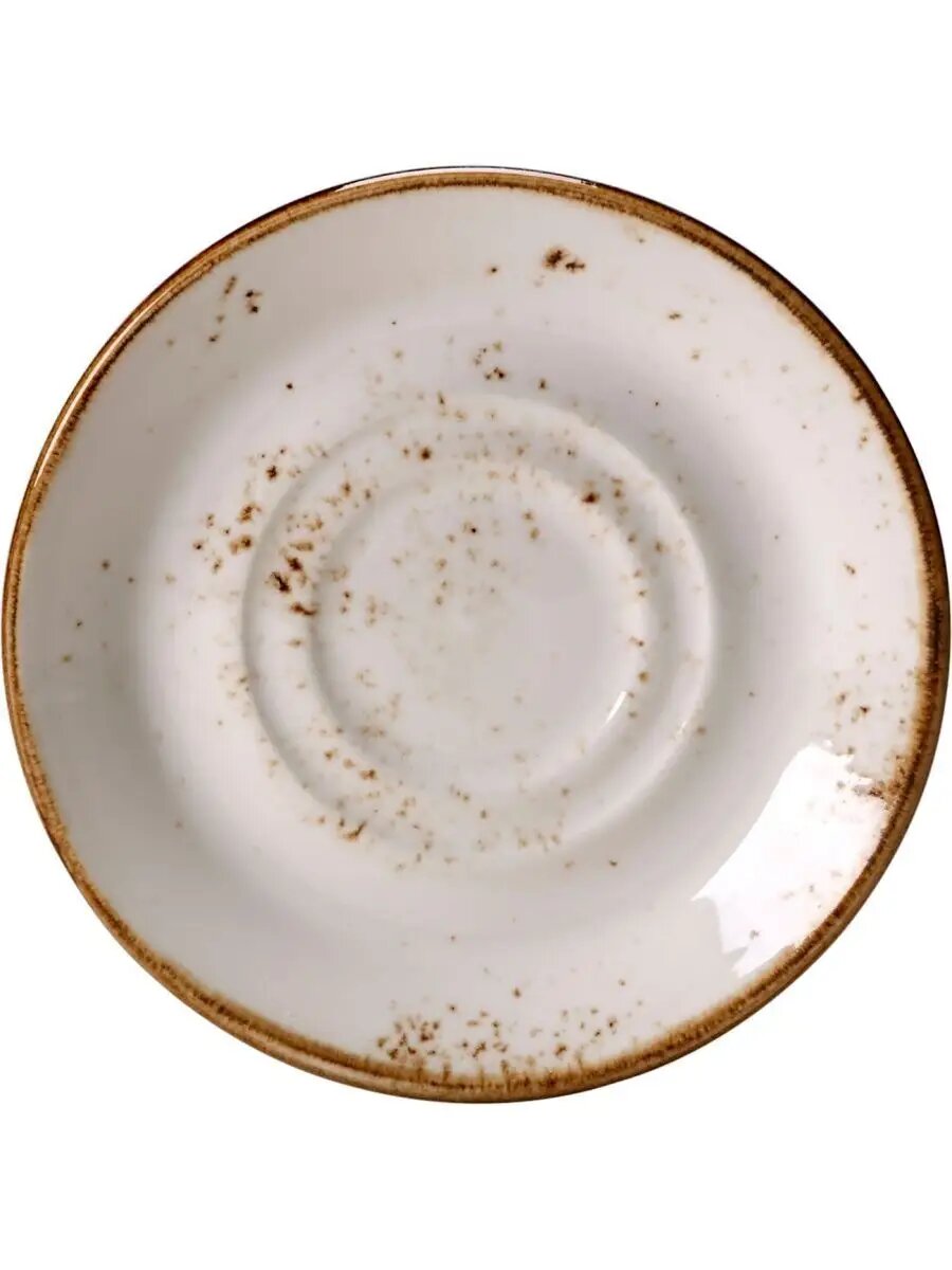Блюдце чайное Steelite Craft White, фарфоровое, 14,5 см