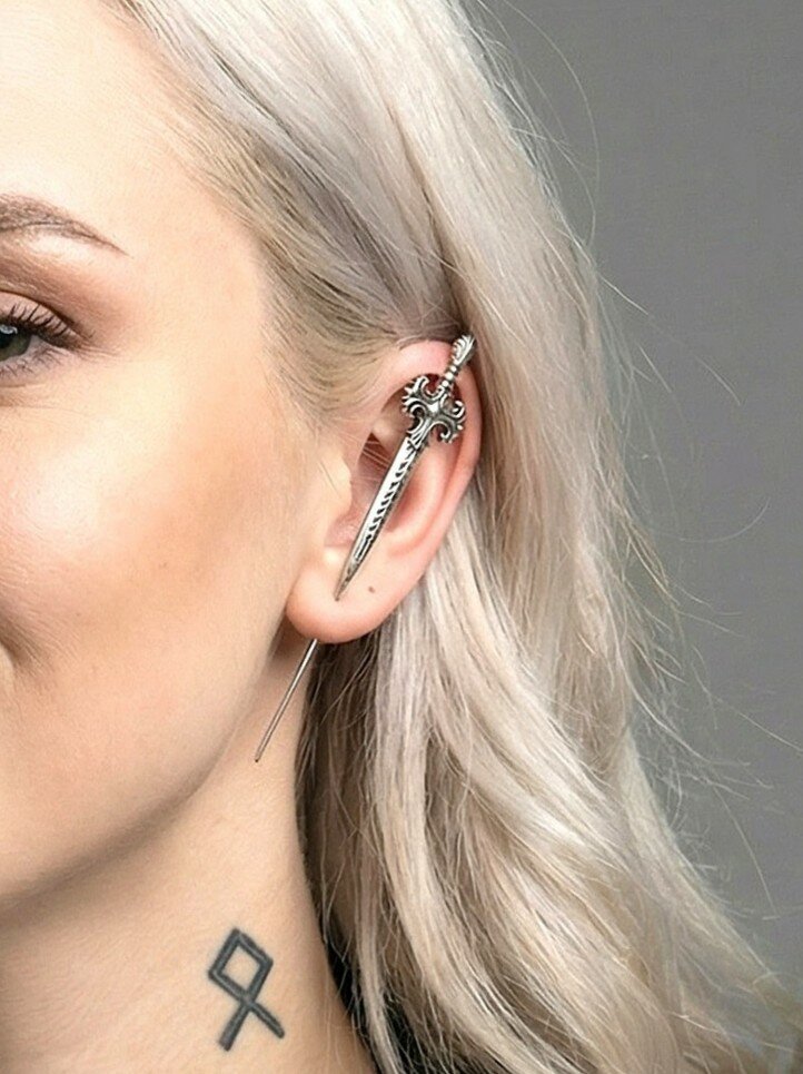 Моносерьга кафф