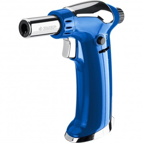 Горелка газовая ЗУБР АГ-17, 1300°C, автономная с пьезоподжигом, Профессионал (55518)