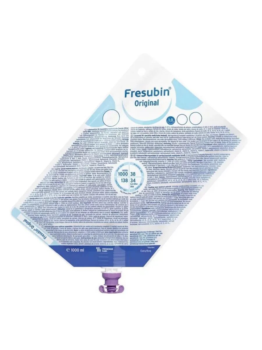 Фрезубин оригинал смесь для энтерального питания 1 л-1шт.