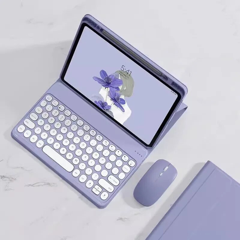 Чехол с клавиатурой для Huawei Matepad 11,5 дюйма 2025 BTKR-W00 SE 11 2024 11,5 S Matepad Air11.5 Pro11 10,4 дюйма, бесплатная Bluetooth-мышь