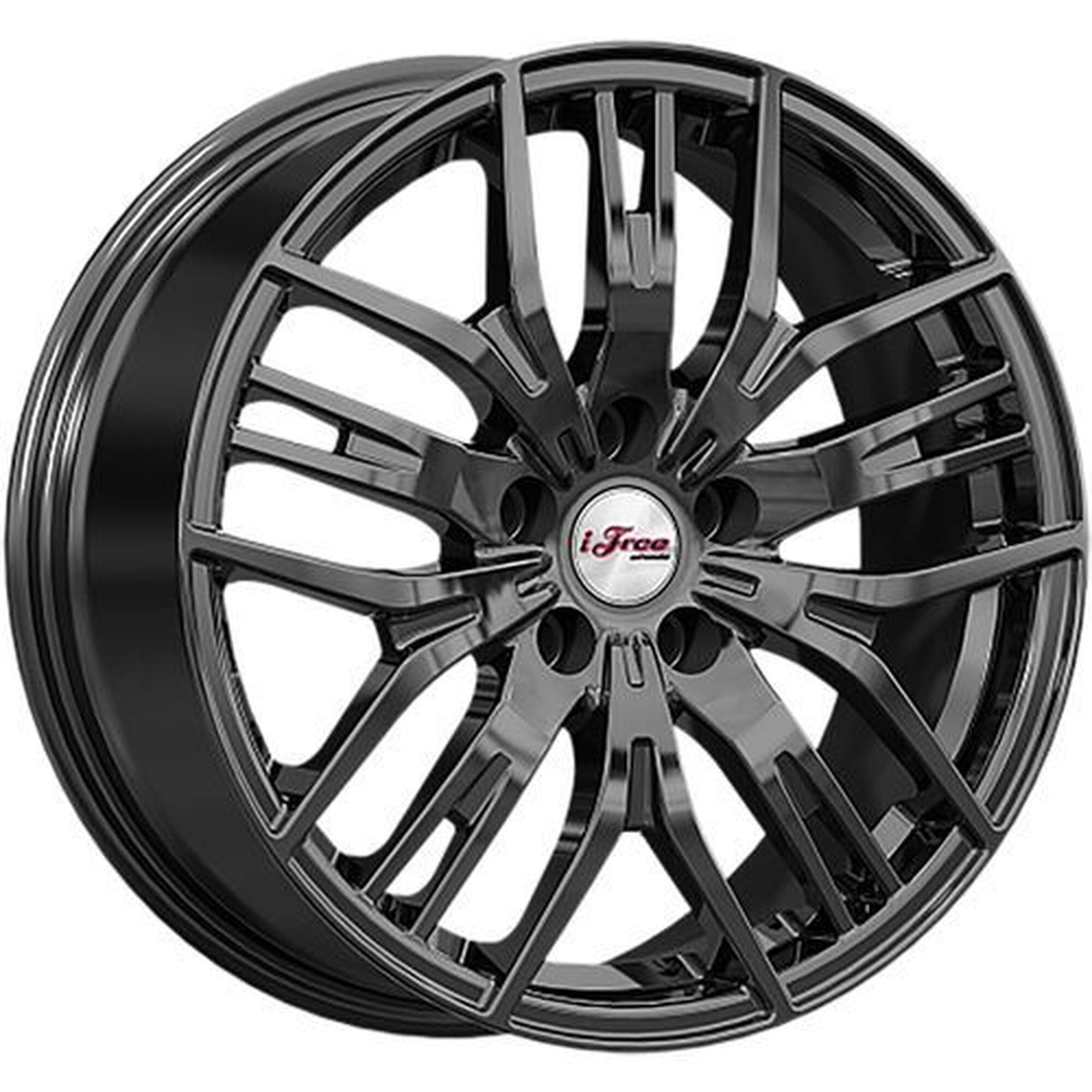 Колесный литой диск iFree Аскет R17x7 5x108 ET35 CB67.1 Black