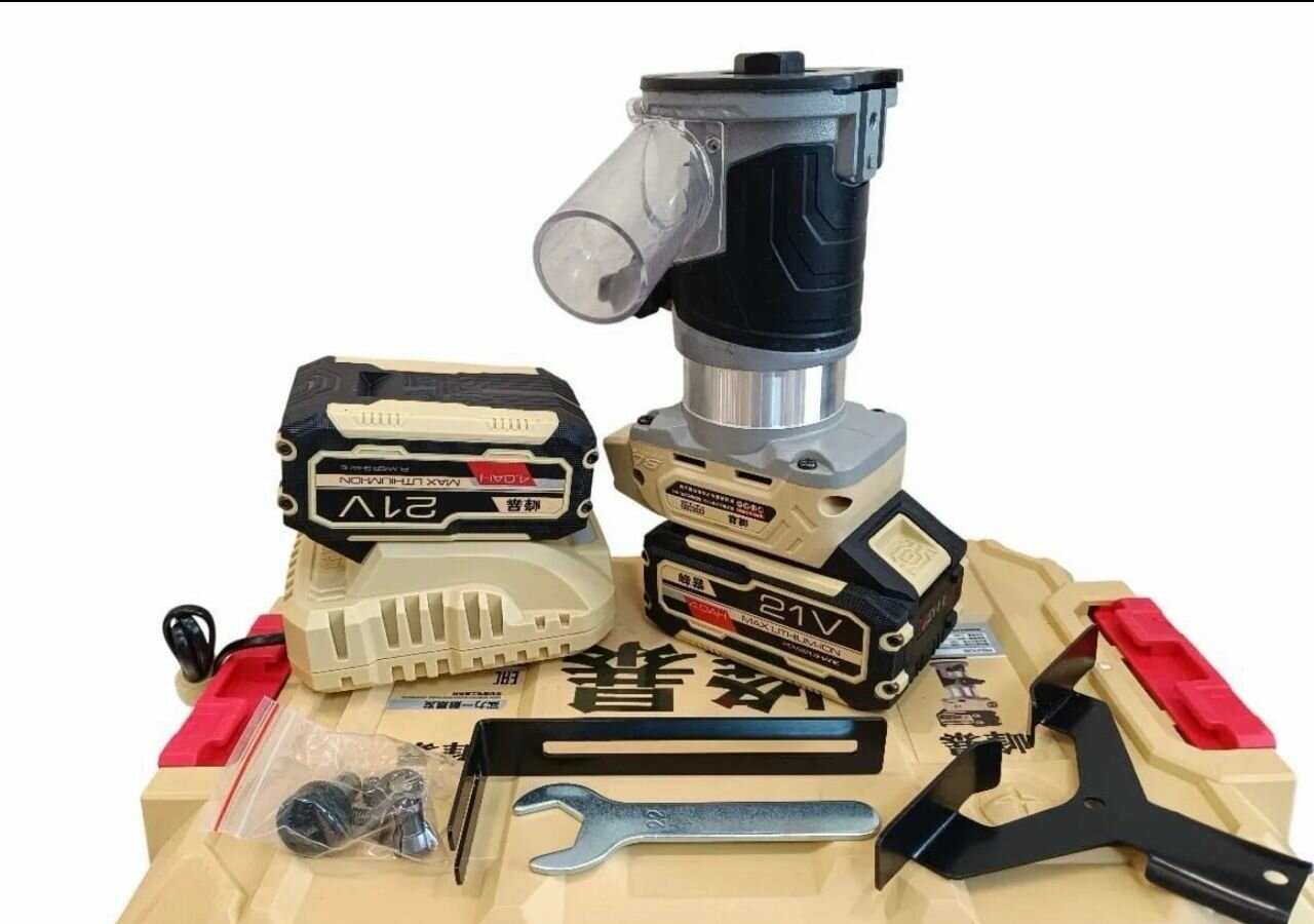 FENGBAO Фрезер аккумуляторный FB-606, 4Ah, 21V, в кейсе