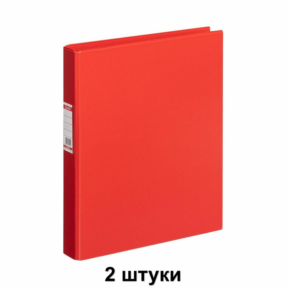 Bantex Папка на 2-х кольцах Красная, 35 мм, 2 шт