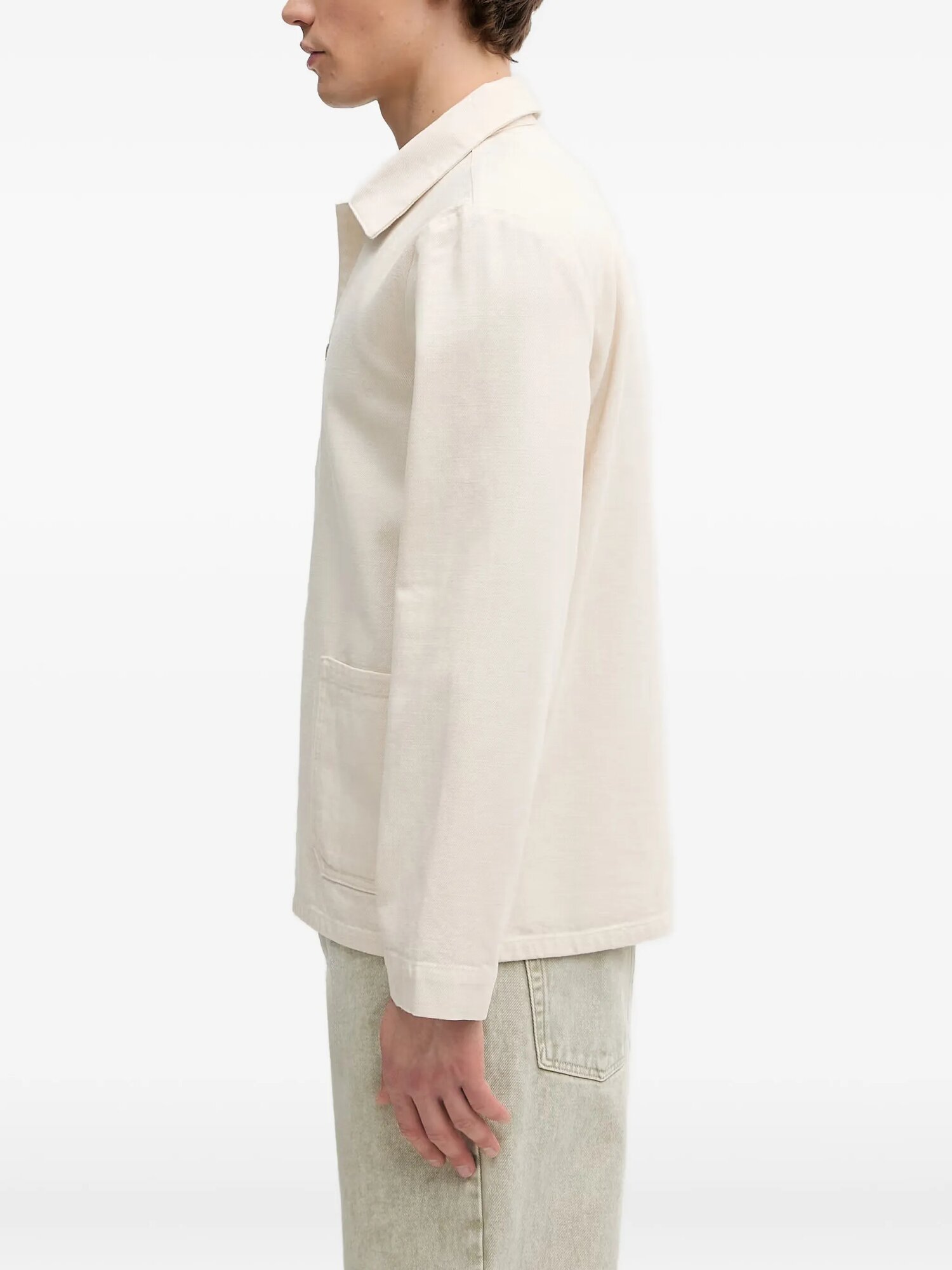 Куртка A.P.C. Kerlouan button-up patch-pocket jacket, размер L, разноцветный — фото 1