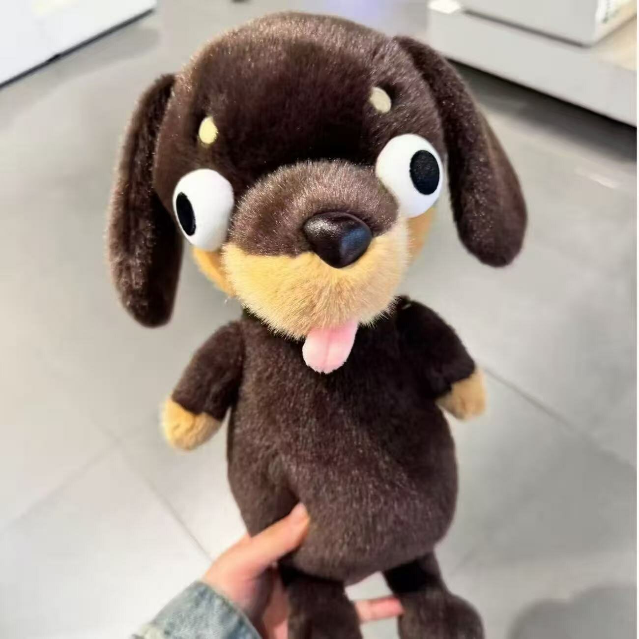 Плюшевая игрушка для куклы-таксы.55cm. Экономика, доступные, из Китая. Срочный транспорт.