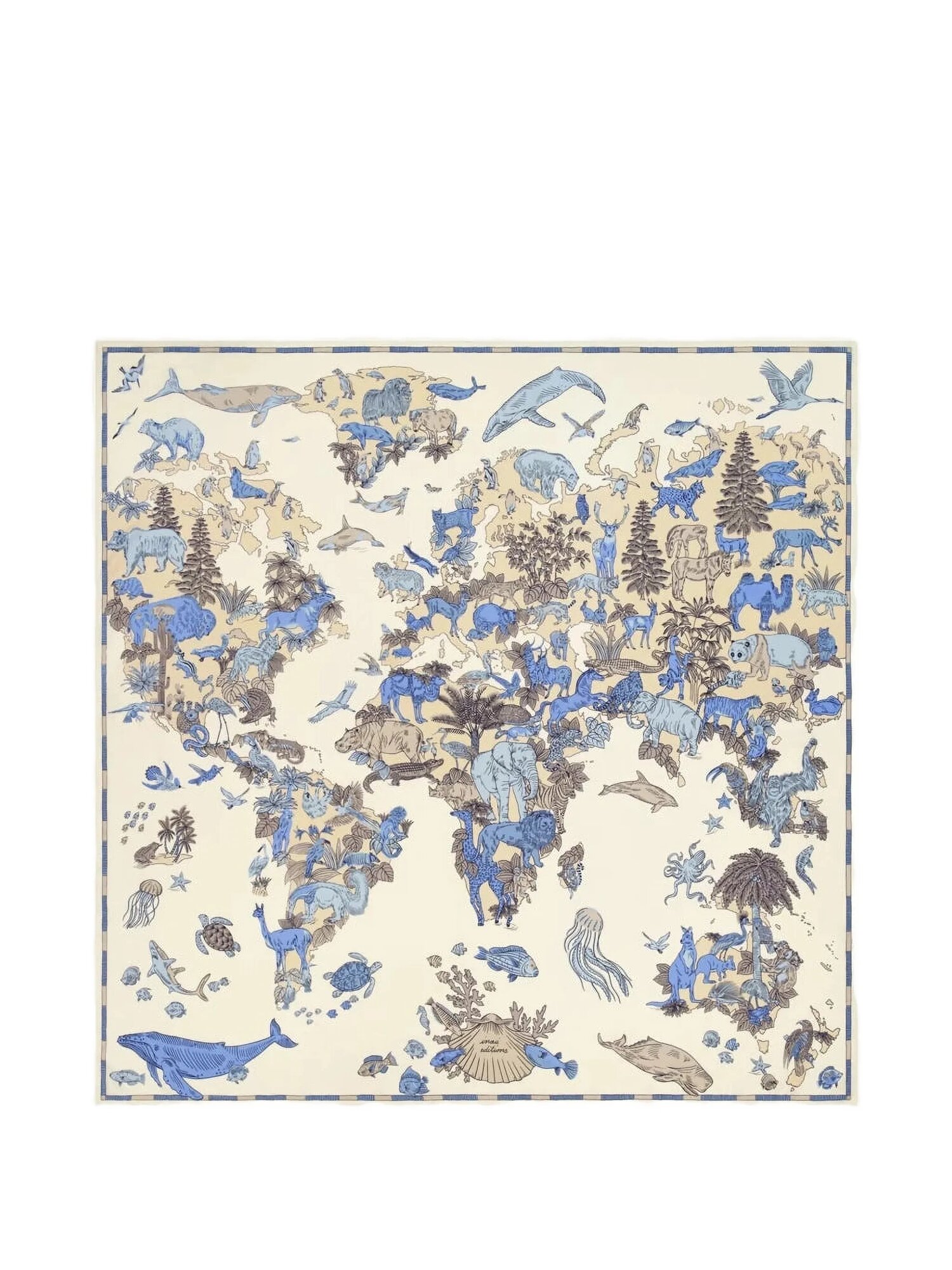 Шарф Animal-print square scarf для девочек