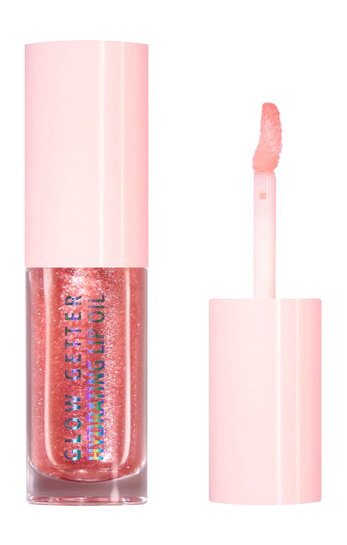 MOIRA Масло для губ Moira Glow Getter Hydrating Lip Oil увлажняющее, 4,6 мл, 4 Забавный Розовый
