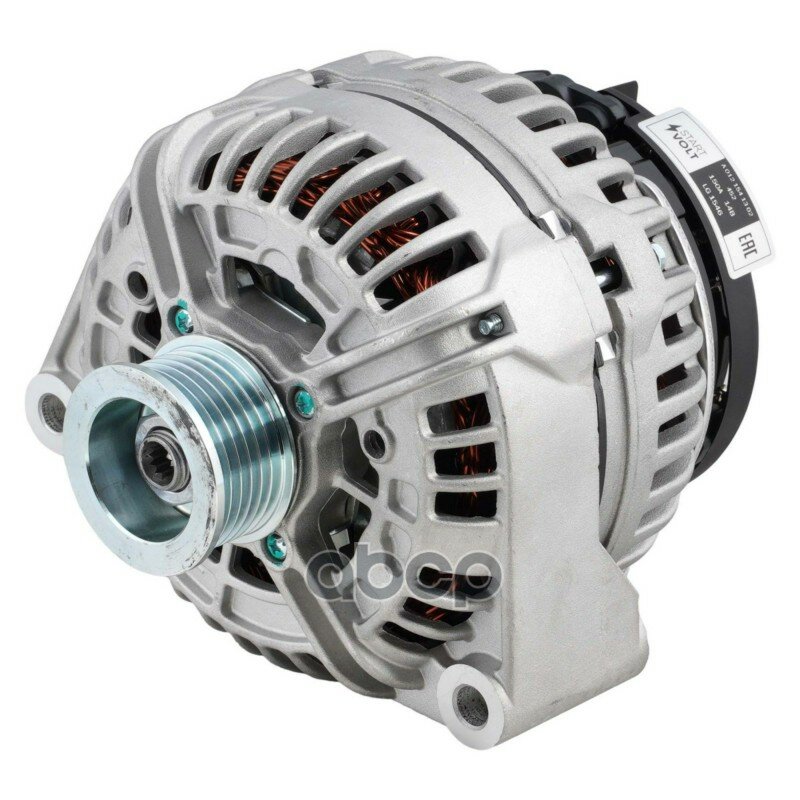Генератор для автомобилей Mercedes-Benz E W211 (02-) 2.6i/3.2i/S W220 (98-) 3.2i/5.0i 150A STARTVOLT арт. LG1546