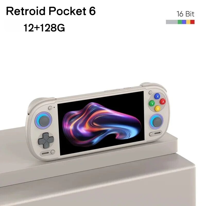 Retroid Pocket 6 RP6 портативная игровая консоль Machine only, 12G 128G 16 Bit