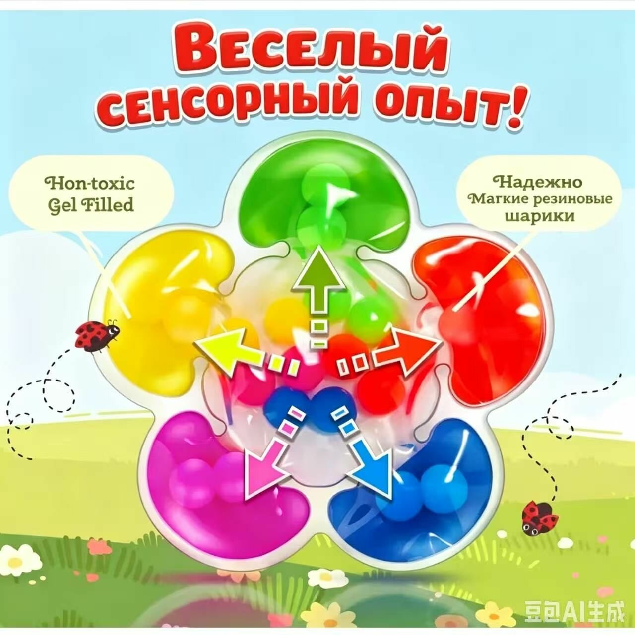 Сортер, игрушки для малышей от 1-3 лет, игра на развитие мелкой моторики, подарок для мальчиков и девочек