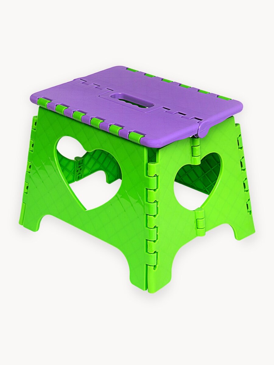 Табурет складной пластиковый Palisad, малый 325 х 265 х 245 мм, быстрая сборка, садовый, 644245