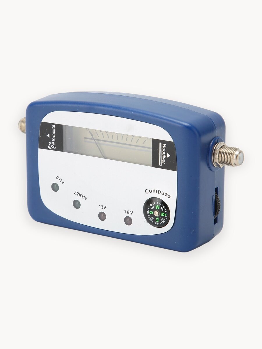 ТВ -сигнал Finder Backlight Mini TV Antenna Meter Sight Setrer с 4 огнями компас для удаленных спутниковых антенн
