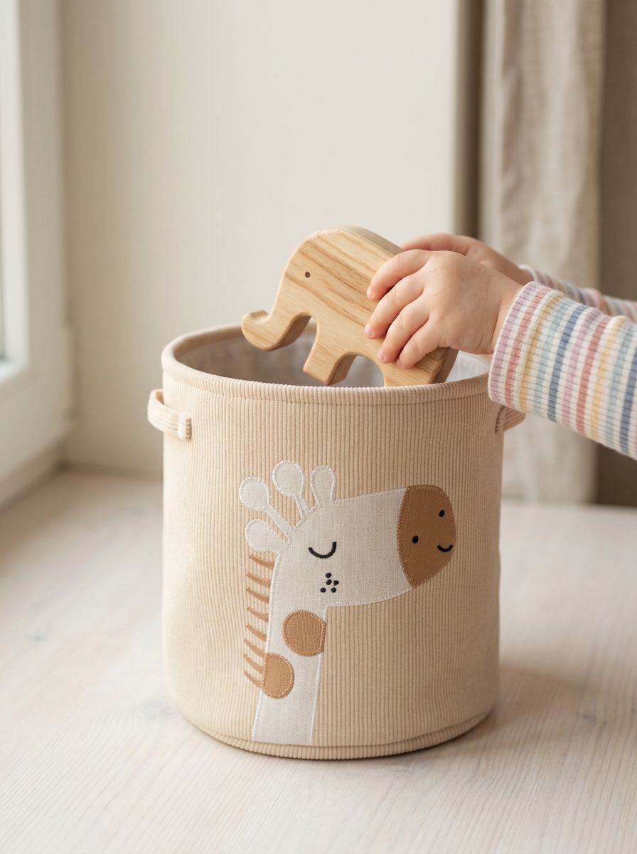 Корзина для хранения игрушек и детского белья