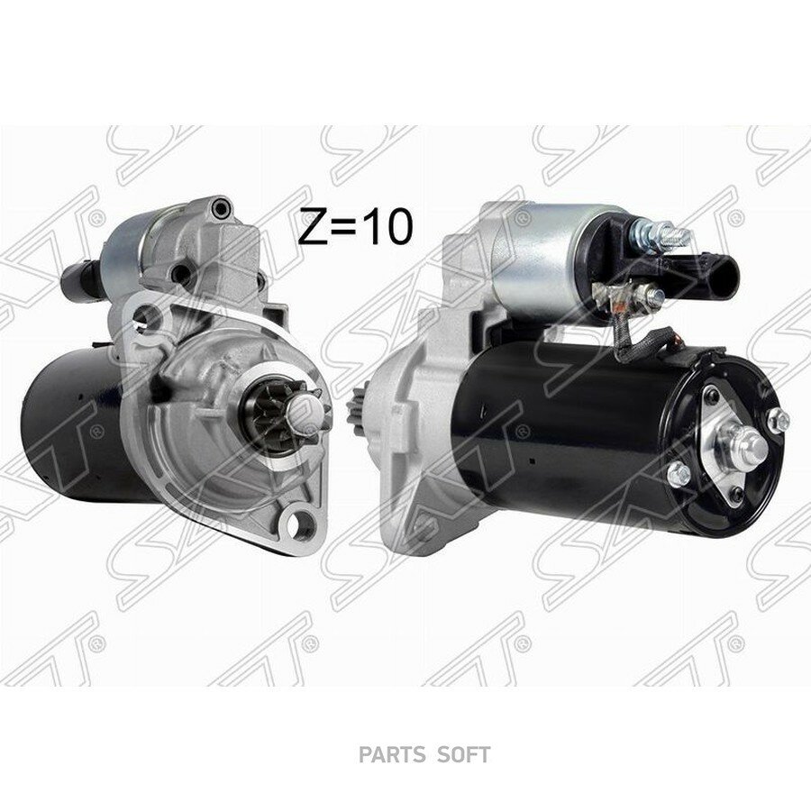 Стартер Audi A3 03-19 / Q3 11-19 (1,7 kW/ Z10) от официального дистрибьютора, SAT, артикул ST02M911024PN