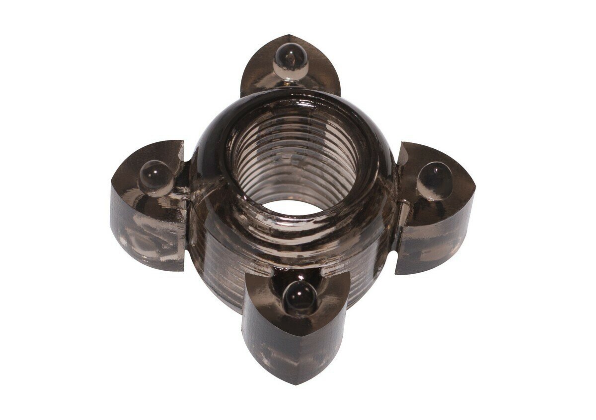 Эрекционное кольцо Rings Screw black 0112-41Lola
