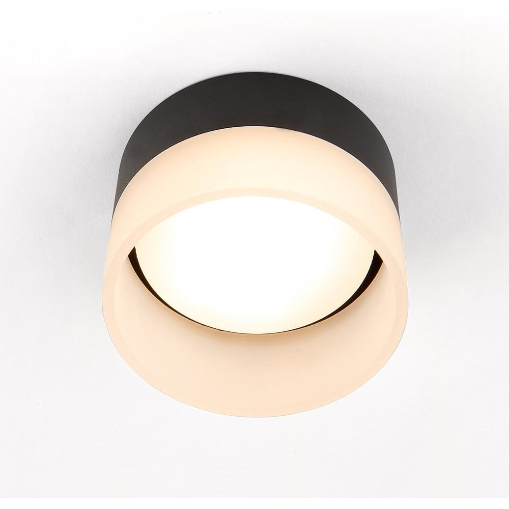Накладной светильник General Lighting Systems металлический спот GX53, 90х60мм, маяк, черный, IP20 GWL-GX53-M-IP20 661353