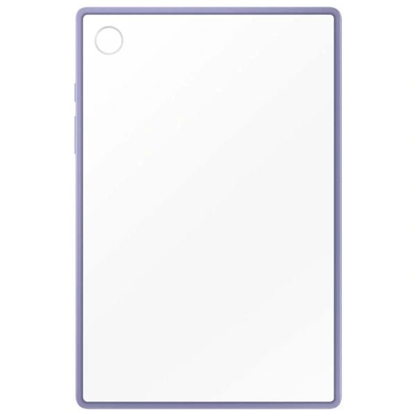 Чехол для планшетного компьютера Samsung Clear Edge Cover Tab A8 прозрач./фиолетовая рамка