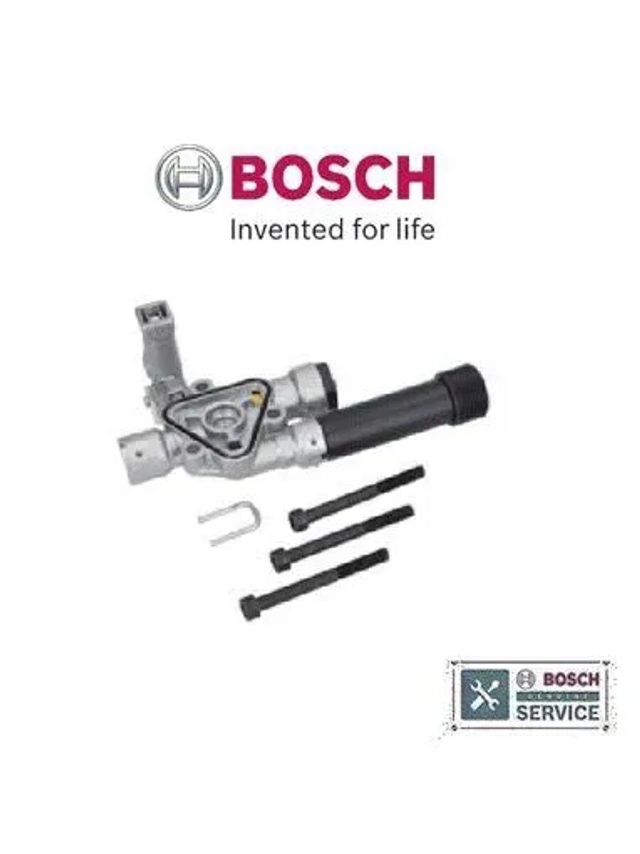 Головка насоса мойки высокого давления Bosch (F016F04643) AdvancedAquatak 140 (3600HA7D00); AQT 45-14 X (3600HA7400)