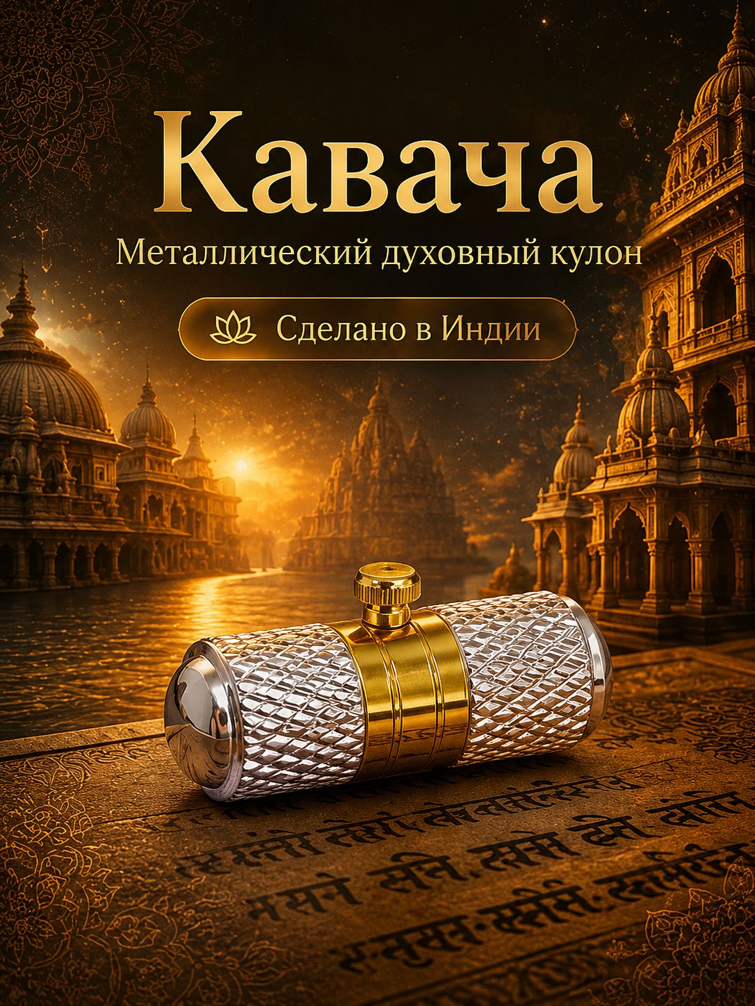 Кавача защитный амулет, оберег из Индии