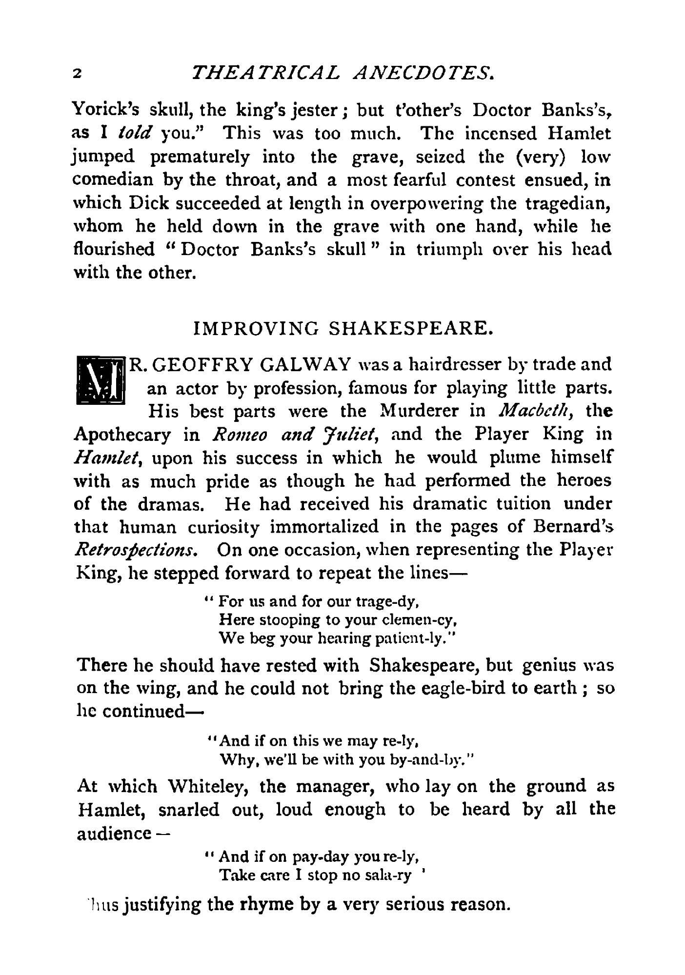Theatrical anecdotes | Jacob Larwood | 1882 | Репринт — фото 1