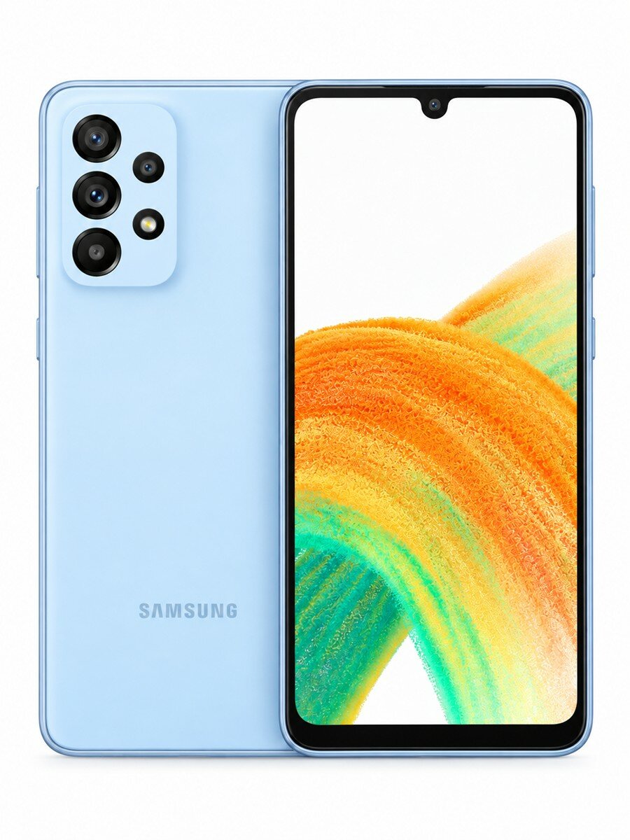 Смартфон Samsung Galaxy A33 5G 6/128 ГБ, Super AMOLED , NFC, Чёрный（A33-A336N）