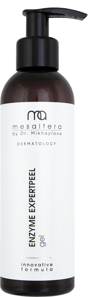 MESALTERA by Dr. Mikhaylova Пилинг-гель для эффективного очищения кожи от комедонов и ороговевших клеток кожи без повреждения Enzyme Expertpeel Gel, 200 мл